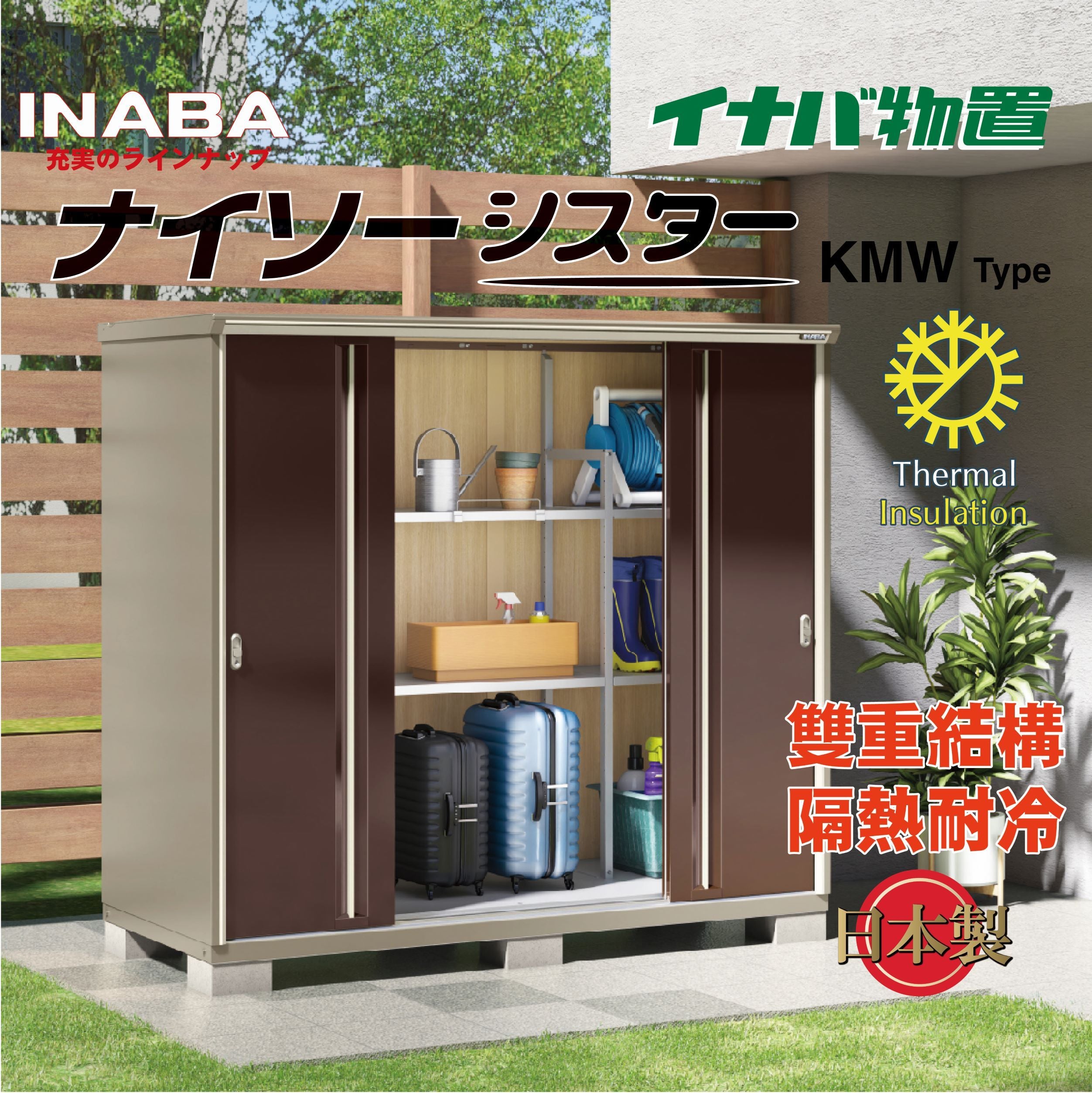 Inaba KMW Series (Thermal Resistance Cabinets) Total 63 Sizes – Patio Mart